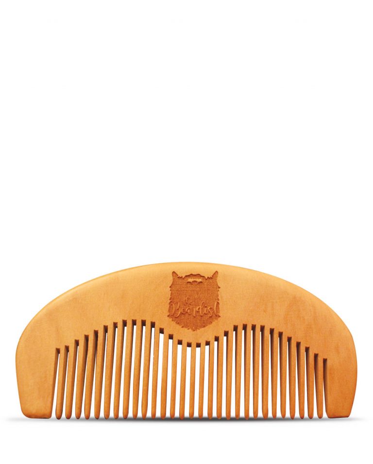 Oak/Peach Wood Beard Comb – The Beardist