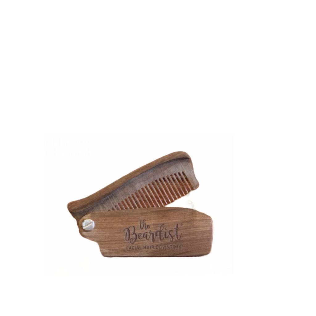 Oak/Peach Wood Beard Comb – The Beardist